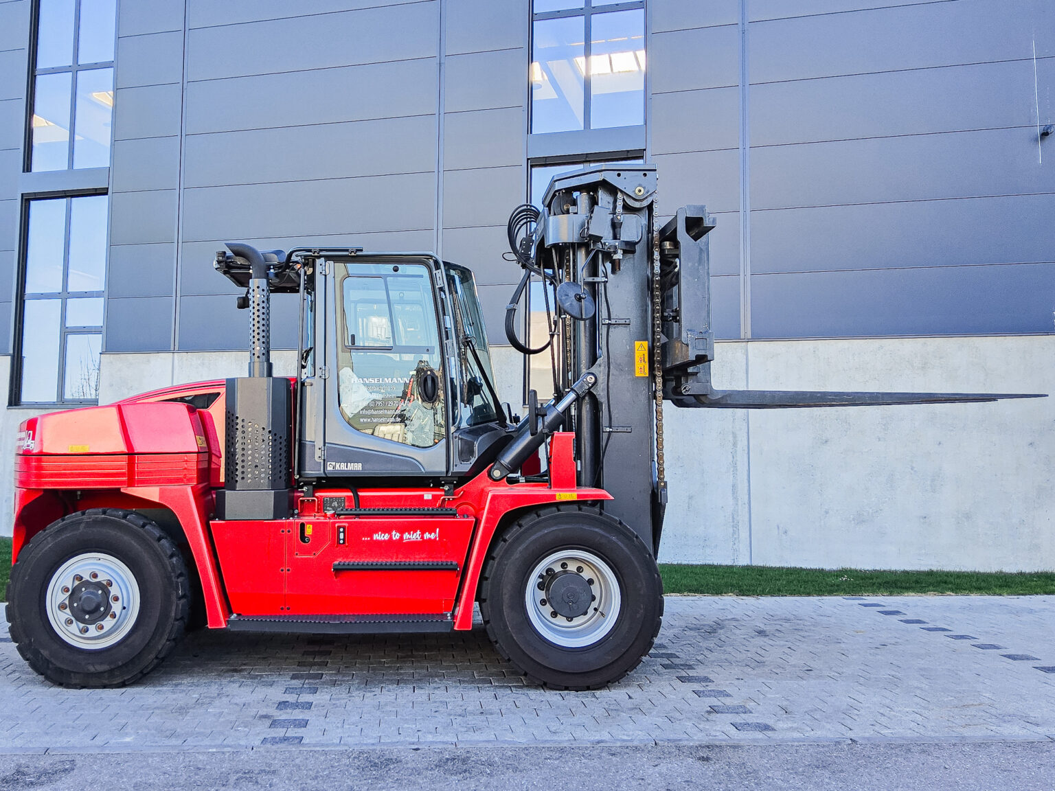 Kalmar poids lourd chez Hanselmann - acheter ou louer